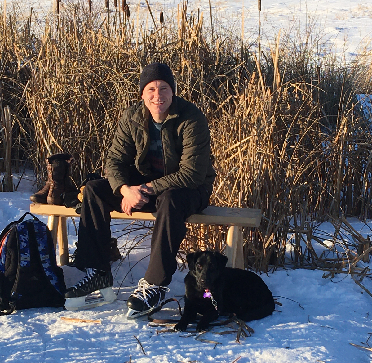 Sunrise Over Angel Glacier By Cameron Bird - Oil on Canvas.