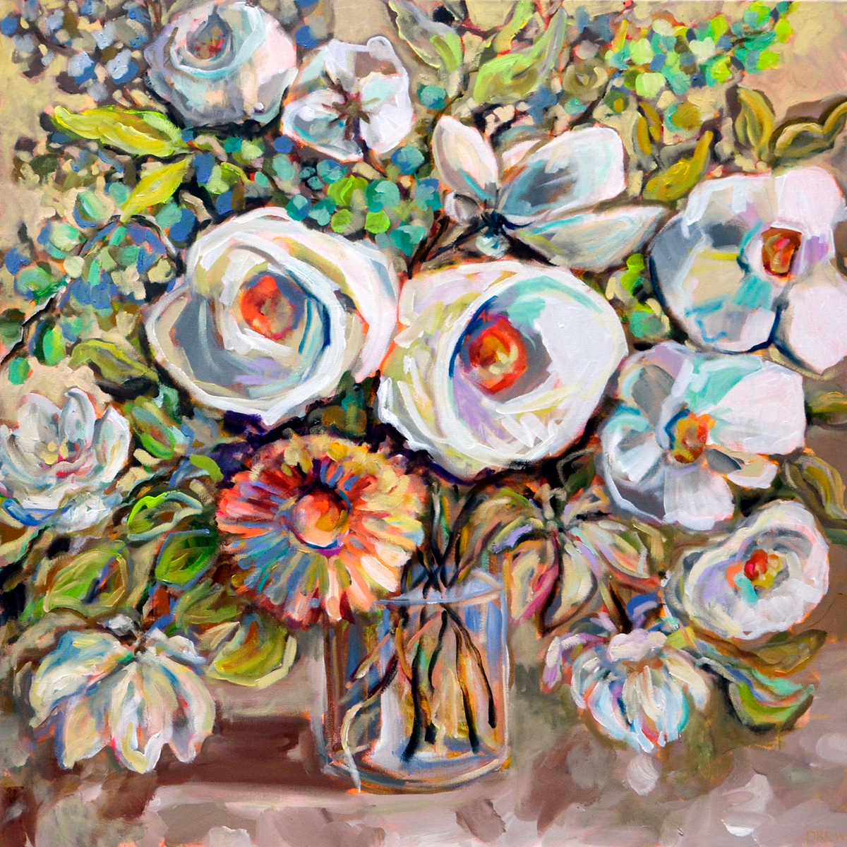 "All I Want" by Vanessa Drew - Contemporary Oil on Canvas