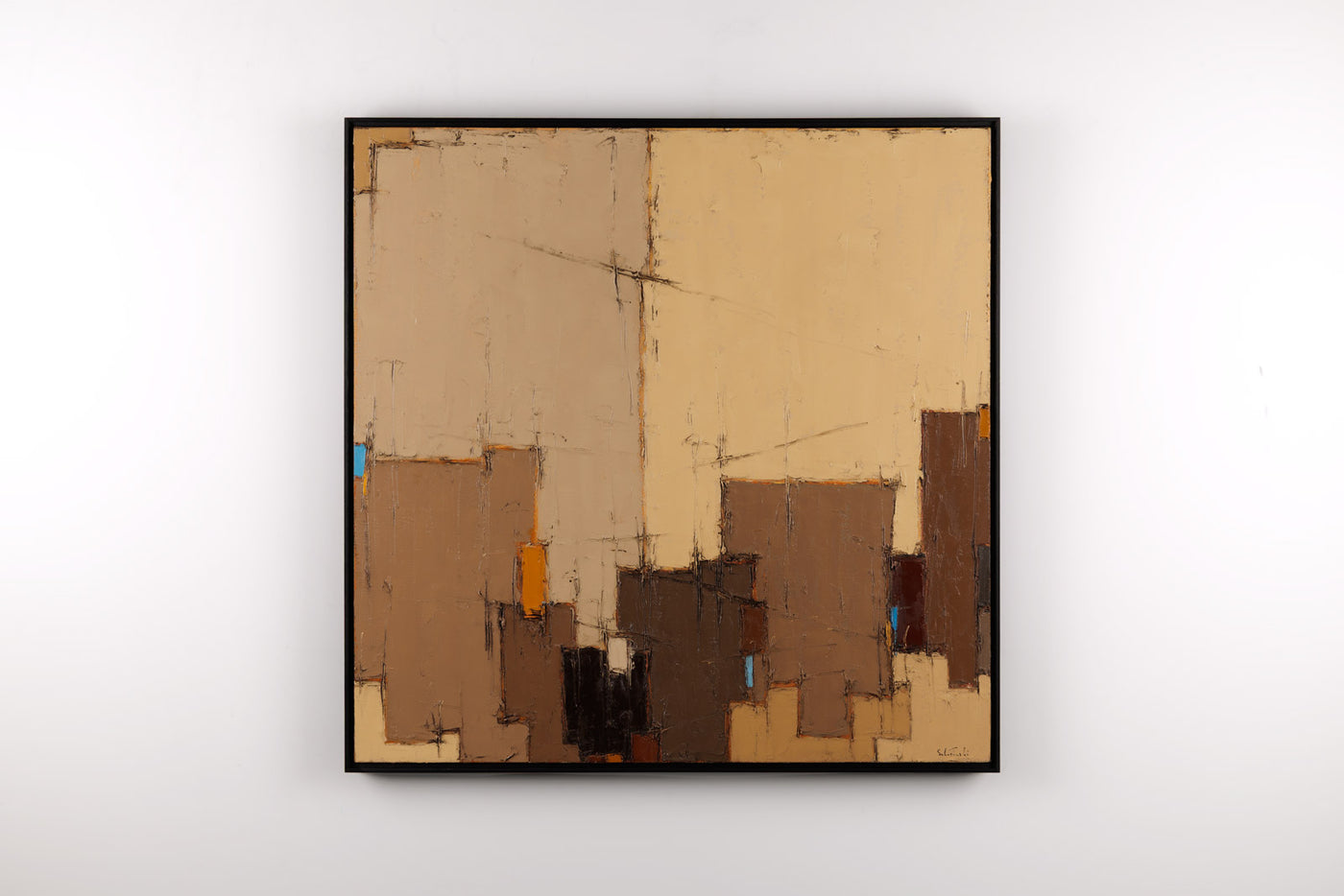 Chroma 1950 #42 By Dominik Sokolowski - Oil on Canvas